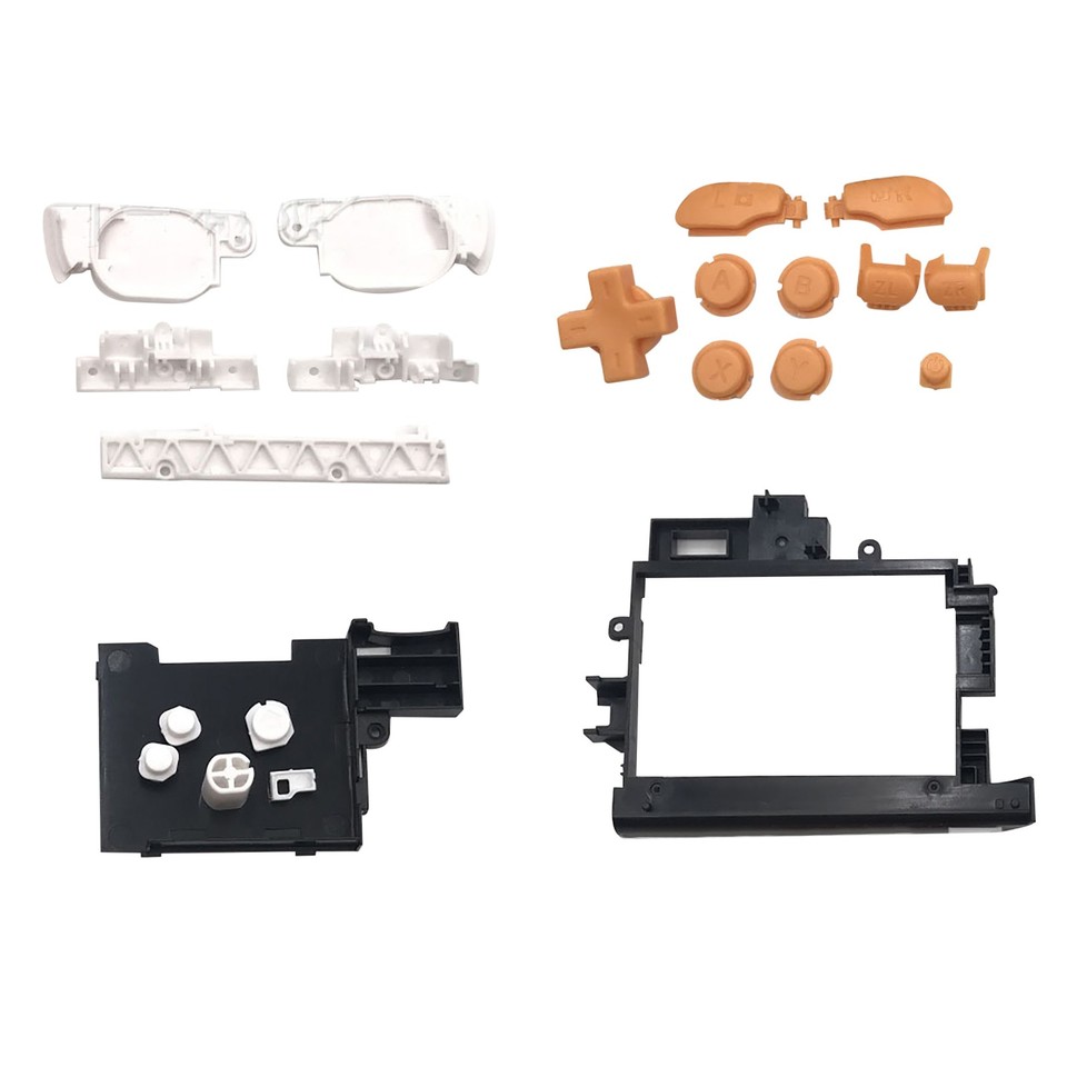 ABXY L R ZL ZR D Pad Cross Button Full Button Set For Nintendo NEW 2DS ...