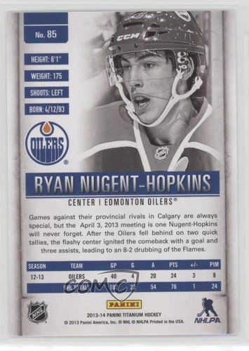 2013-14 Panini Titanium Ryan Nugent-Hopkins #85 | eBay