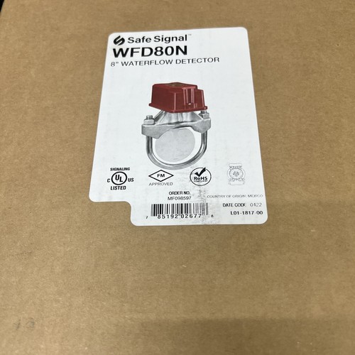 Safe Signal Waterflow Detector WFD80N - 8 inch Vane-Type Waterflow ...