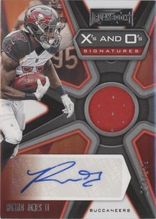 2019 Panini Playbook - X's and O's Signatures Ronald Jones II #XO-RJ ...