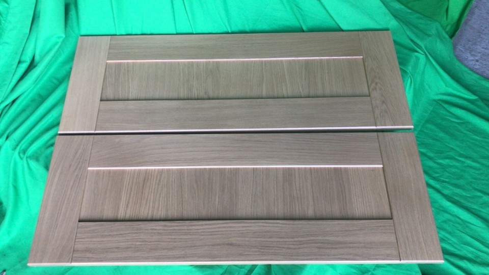 HPP Drawer Fronts larder doors clad on panels ALL SIZES VERTO SOLID OAK ...