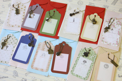 Vintage Style Charm Message Gift Tag cute wedding favour craft ...