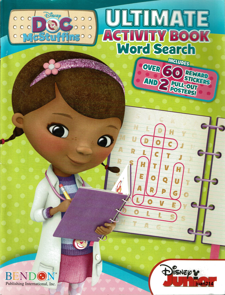 2013 Disney Doc McStuffins Ultimate Activity Book Word Seach | eBay