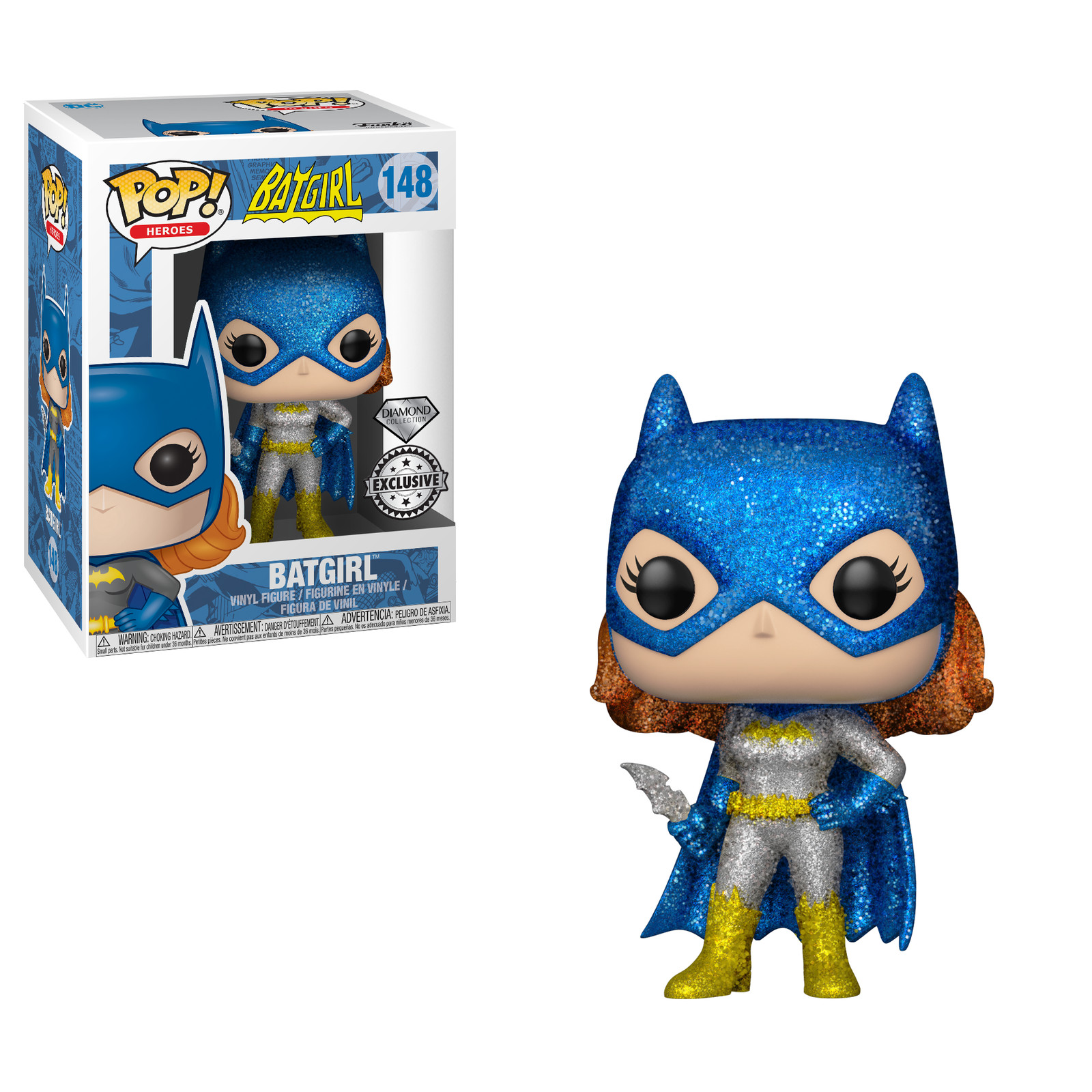 Funko Pop! Vinyl: DC Universe - Batgirl - (Diamond Glitter) - Hot Topic ...