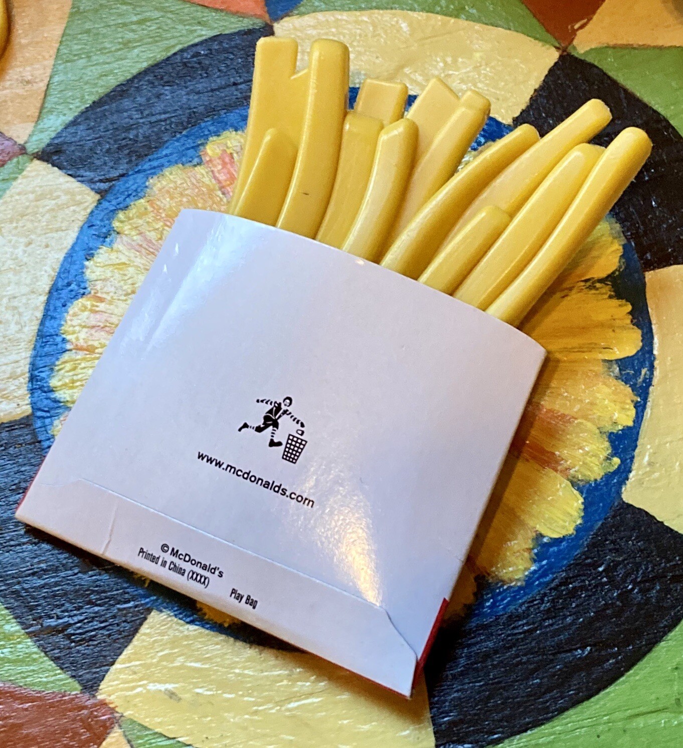 VTG McDonald's Play Food FRIES Cash Register Drive Thru Replacement CDI ...