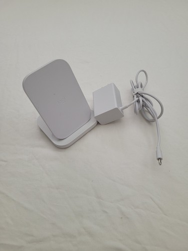 Logitech POWERED 10W Wireless Charging Stand (White) - 120 V AC, 230 ...