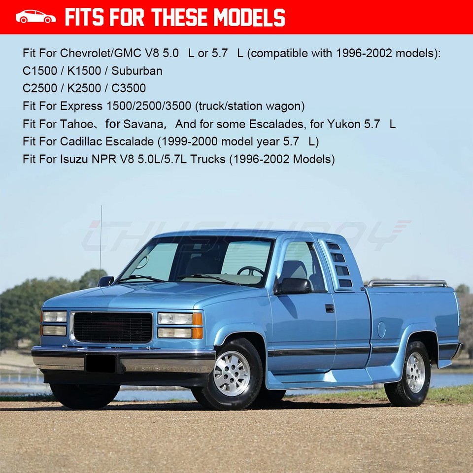 8 Cylinder Fuel Spider Injector FJ504 For 96-02 Chevy GMC Pickup Truck ...