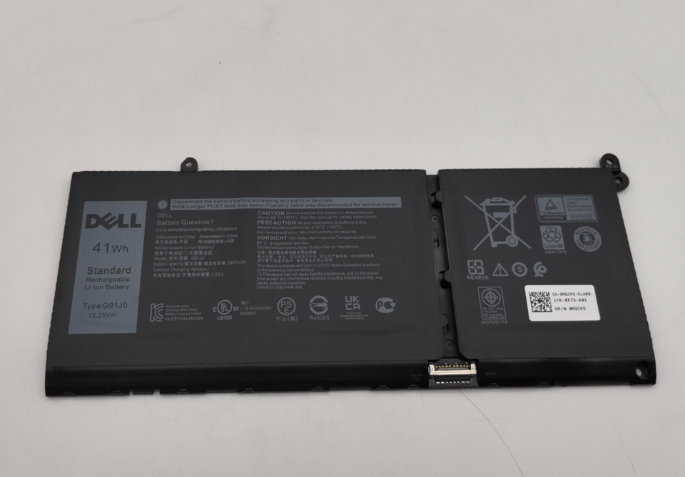 OEM G91J0 41WH Battery For Dell Latitude 3320 3420 3520 Inspiron 15 ...