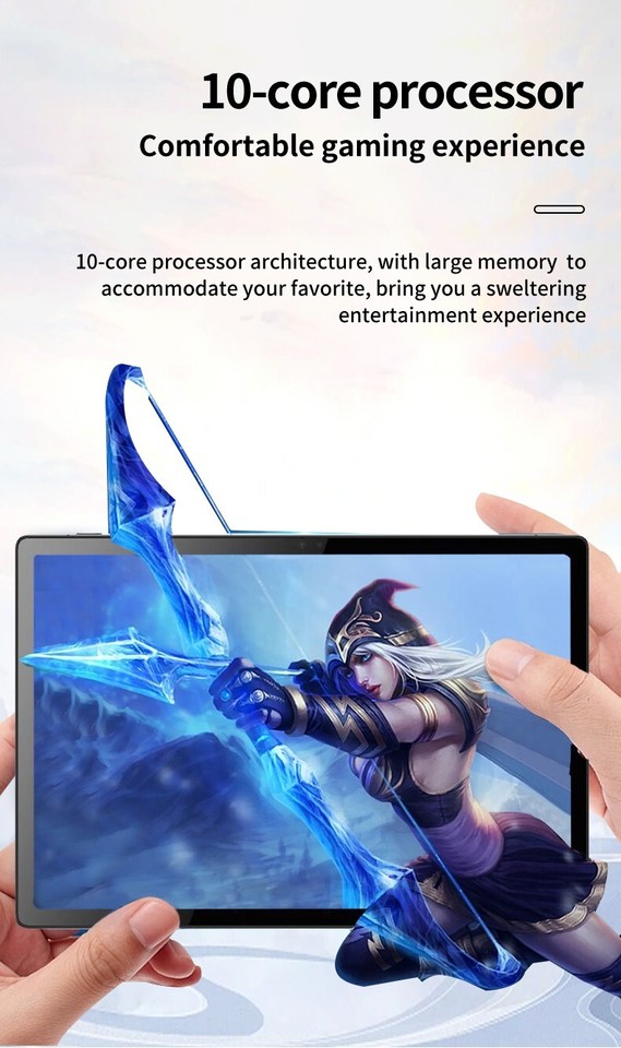 New 11 inch Screen Tablet PC Android 13.0 16GB+1TB 10500mAh 2560X1440 ...