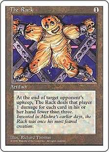 Magic MTG - The Rack - 4ème Edition - EXC - EN | eBay