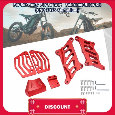 Anodized 2.5" Inch Subframe Riser Kit For Sur Ron LBX Fit For Segway ...