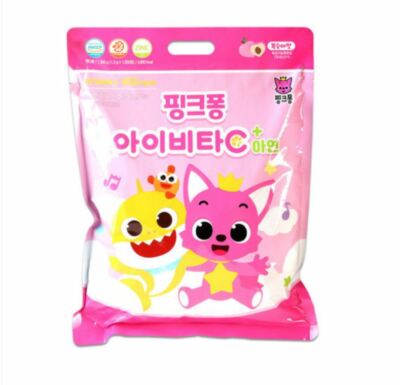Pinkfong Vitamin Candy 1000 Tablets for kids child vita c Pinkpong ...