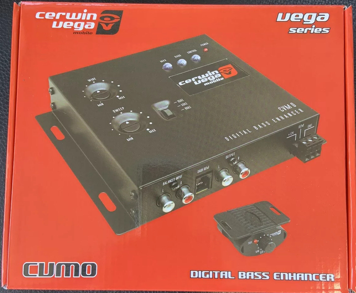 Cerwin Vega CVM0 Bass Maximizer Restoration Processor Epicenter Bx10 w ...