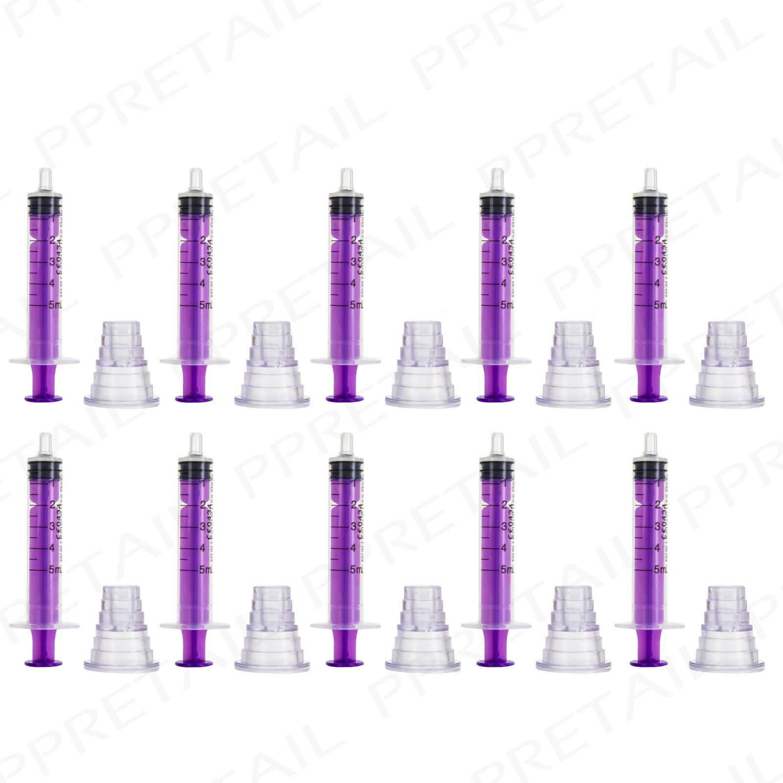 10 x ORAL FLUID MEDICINE 5ml SYRINGE Cat/Kitten/Dog/Puppy Liquid Dose ...