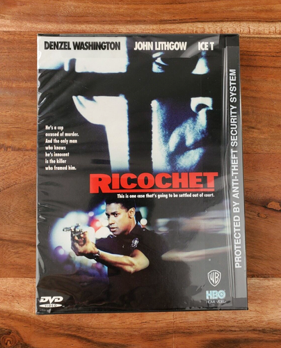 Ricochet 1991 DVD ACTION CRIME THRILLER Denzil Washington John Lithgow ...