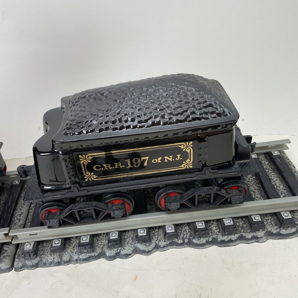 Jim Beam Train Decanter 1872 Grant Locomotive EMPTY with Tender & 2 ...