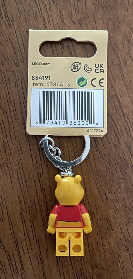 LEGO Disney WINNIE THE POOH Keychain / Keyring 854191- New-Fast ...
