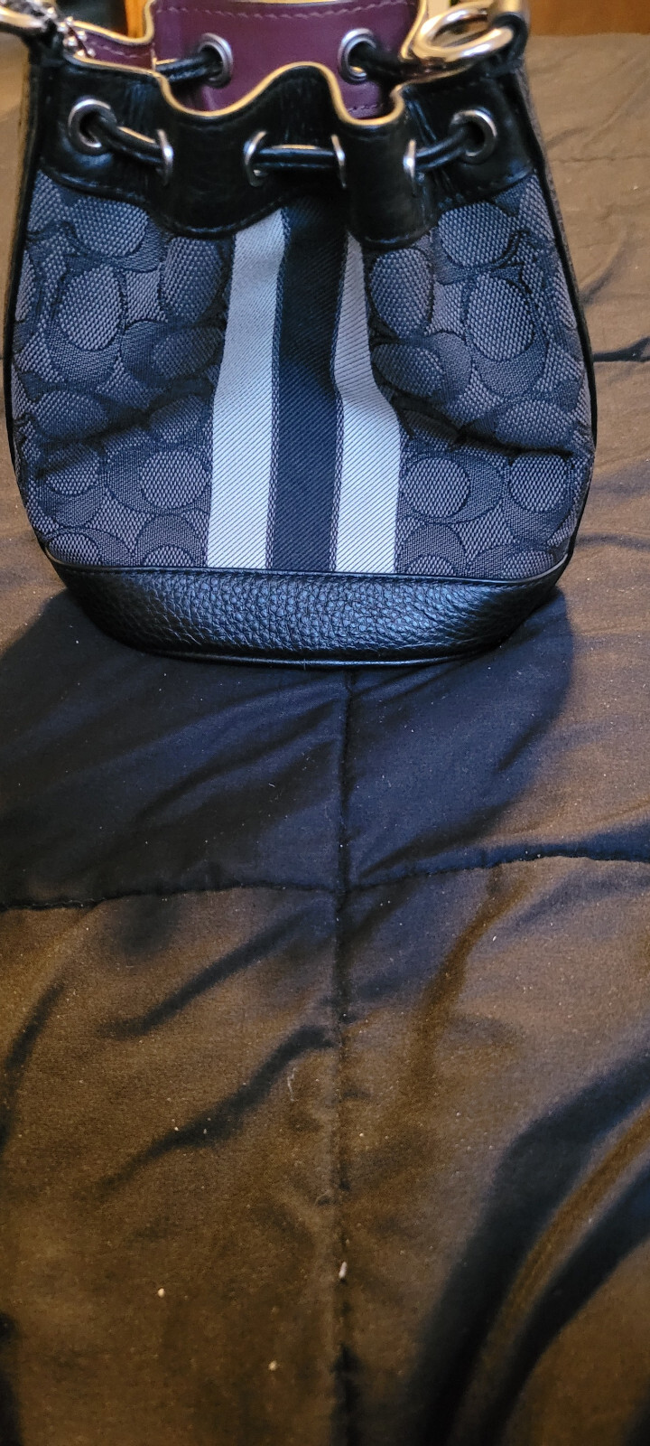 Coach Mini Dempsey Drawstring Bag - Gem