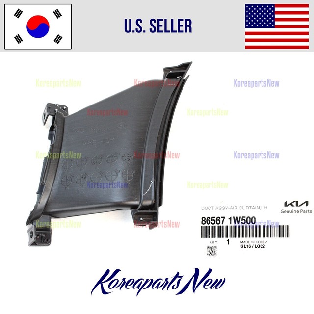 865671W500 Kia Duct Assyair Curtai 865671W500 Genuine OEM Part for sale ...
