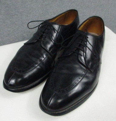 Allen Edmonds Kingsley Size 12 D Saddle Balmoral Punched Apron Oxfords ...