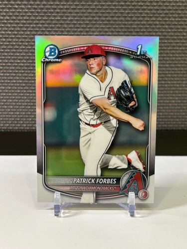 2025 MLB Bowman Draft Chrome Patrick Forbes 1st Year REFRACTOR Rookie ...