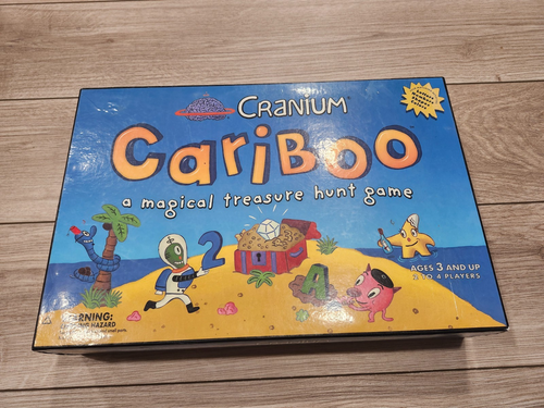 Cranium Cariboo 2002 Treasure Hunt board Game INCOMPLETE | eBay