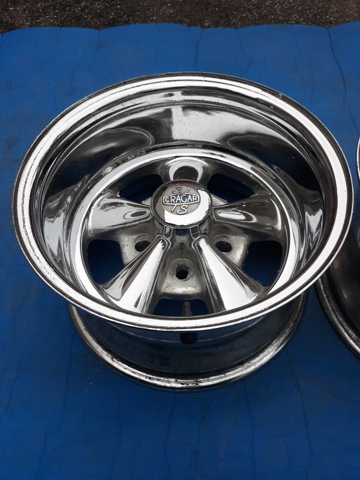 Cragar SS Wheels 14x8 Deep Dish Uni-lug Pair 1976 | eBay