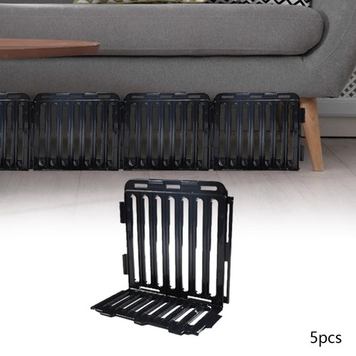 5 Pieces Under Bed Guards Under Couch Blocking Fence for Hard Surface ...