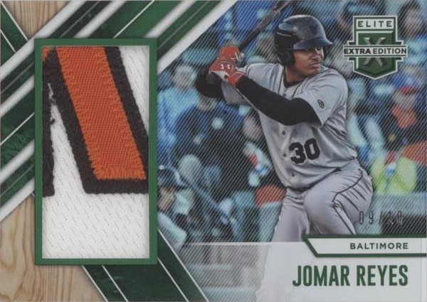 2017 Panini Elite Extra Edition - Jumbo Materials Emerald #JM-JR Jomar ...