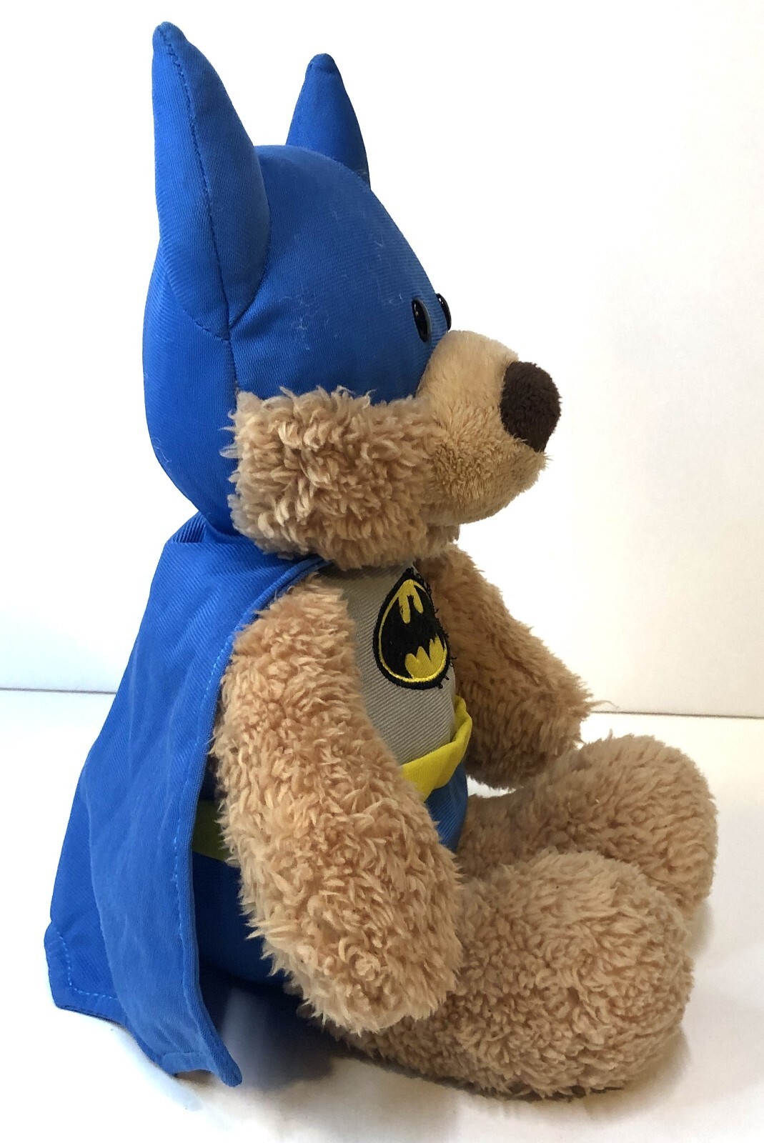 Gund DC Comics Blue Batman Malone Teddy Bear Plush Stuffed Animal Toy ...