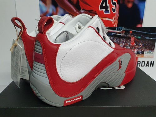 Reebok Answer IV 4 OG 20th Anniversary White Red Men’s UK 9 EUR 43 ...