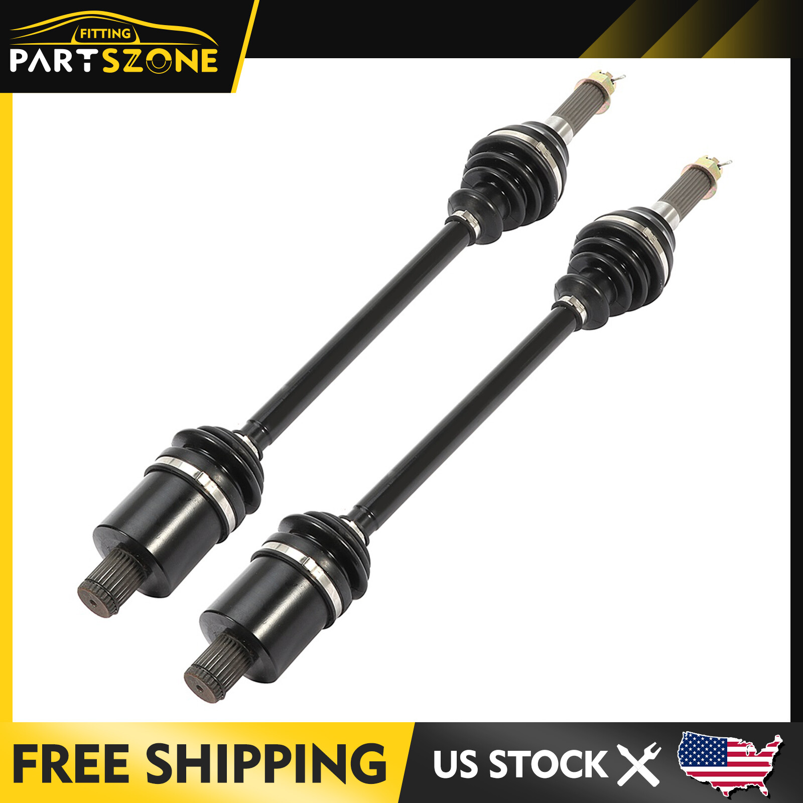 For 2010-14 Polaris Ranger XP 800/Crew 800 2013-14 Ranger 800 Pair Rear ...