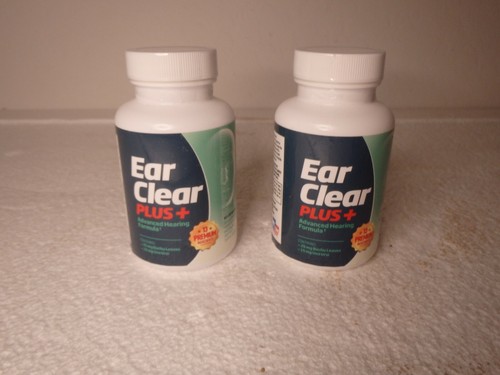 2 NEW Ear Clear Plus + Advanced Hearing Formula 120 Capsules | eBay
