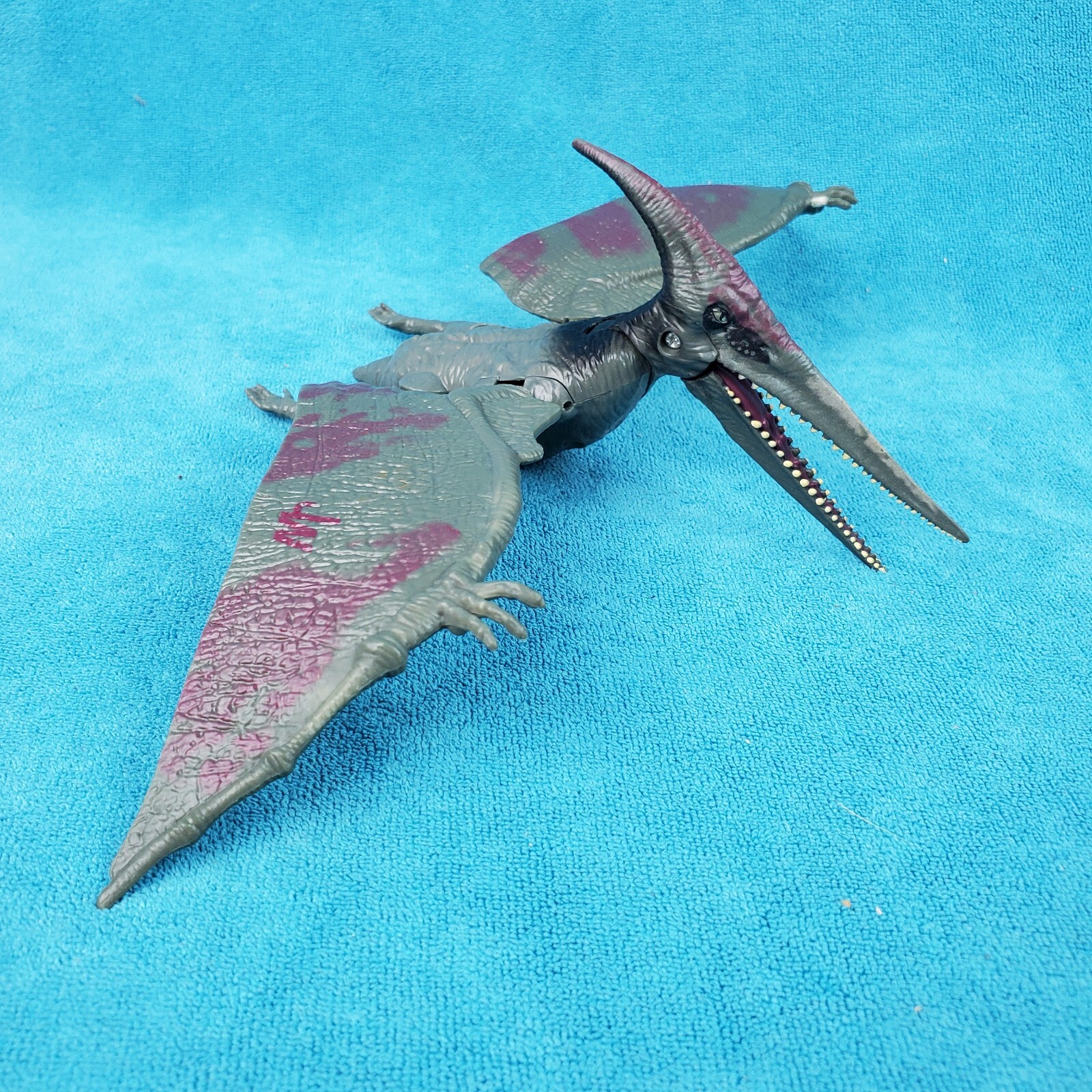 Rare 2015 Hasbro Jurassic World Battle Damage Pteranodon Action Figure ...