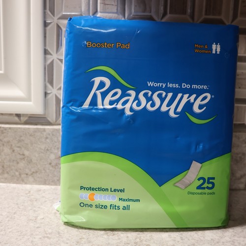 Reassure Booster Pads 25 ct. Maximum Protection Fits All NEW | eBay