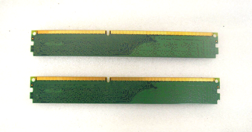 Kingston 8GB 2x4GB PC3-10600U DDR3 Low Profile Desktop Memory RAM ...