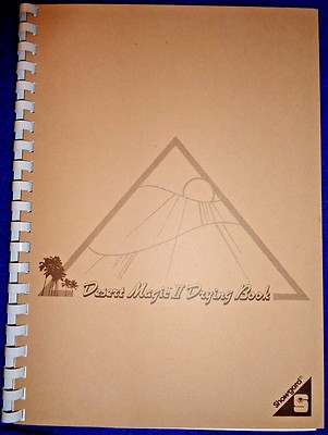 Desert Magic Large Stamp Drying Book 8.5 x 11 Showgard, NEW | eBay