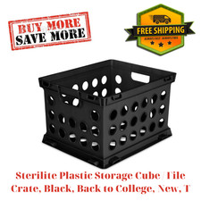 itso Plastic Storage Cube - Black for sale online | eBay