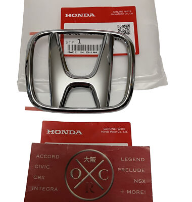 GENUINE OEM 09-13 Honda Fit Rear Emblem H Badge 2010 11 12 Sport GE8 ...