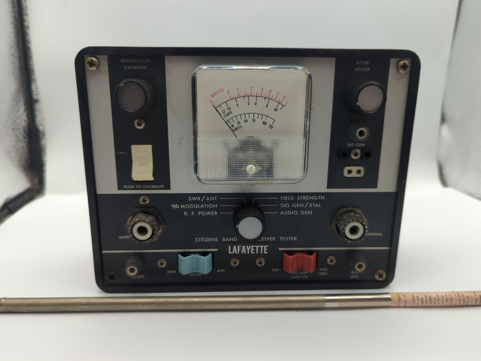Lafayette Citizen's Band Transceiver Tester - UNTESTED PARTS DISPLAY | eBay
