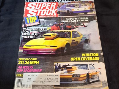 1989 August SuperStock Magazine Robbie Vandergriff’s 200mph Nitrous ...