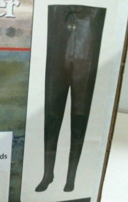 New - Pro Line Chest Rubber Waders with Felt Soles and knee pads - Size ...