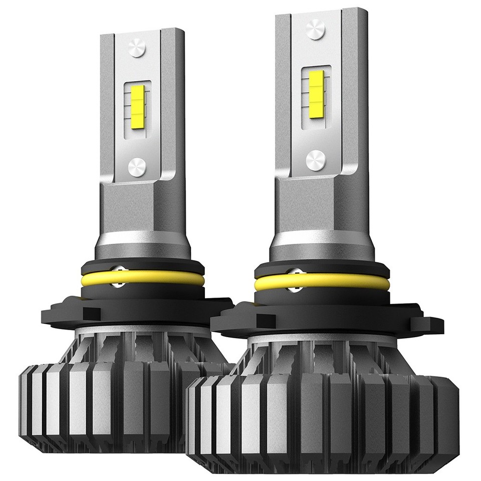 2PCS 9012 HIR2 LED Headlight Conversion Kit Hi/Low Beam Bulbs Super ...