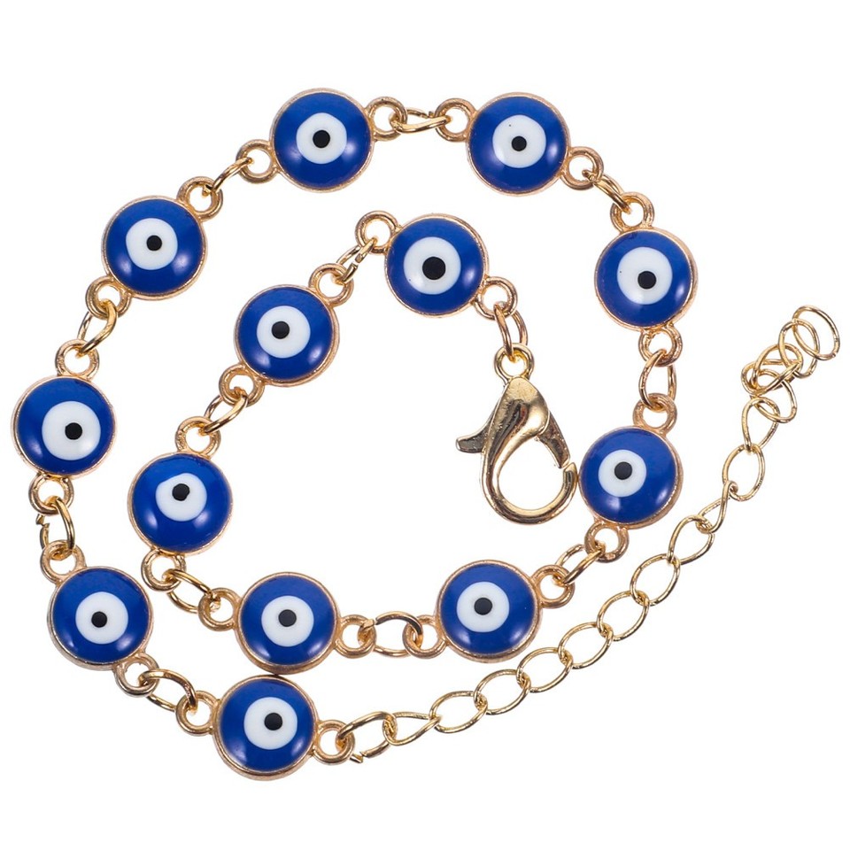 Wrist Chain Jewelry Evil Eye Anklets for Women Charm Bracelet Anti ...