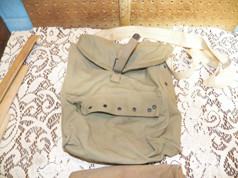 1918 WWI U.S. ARMY Field Gear Pack and Ammo Pouch | eBay