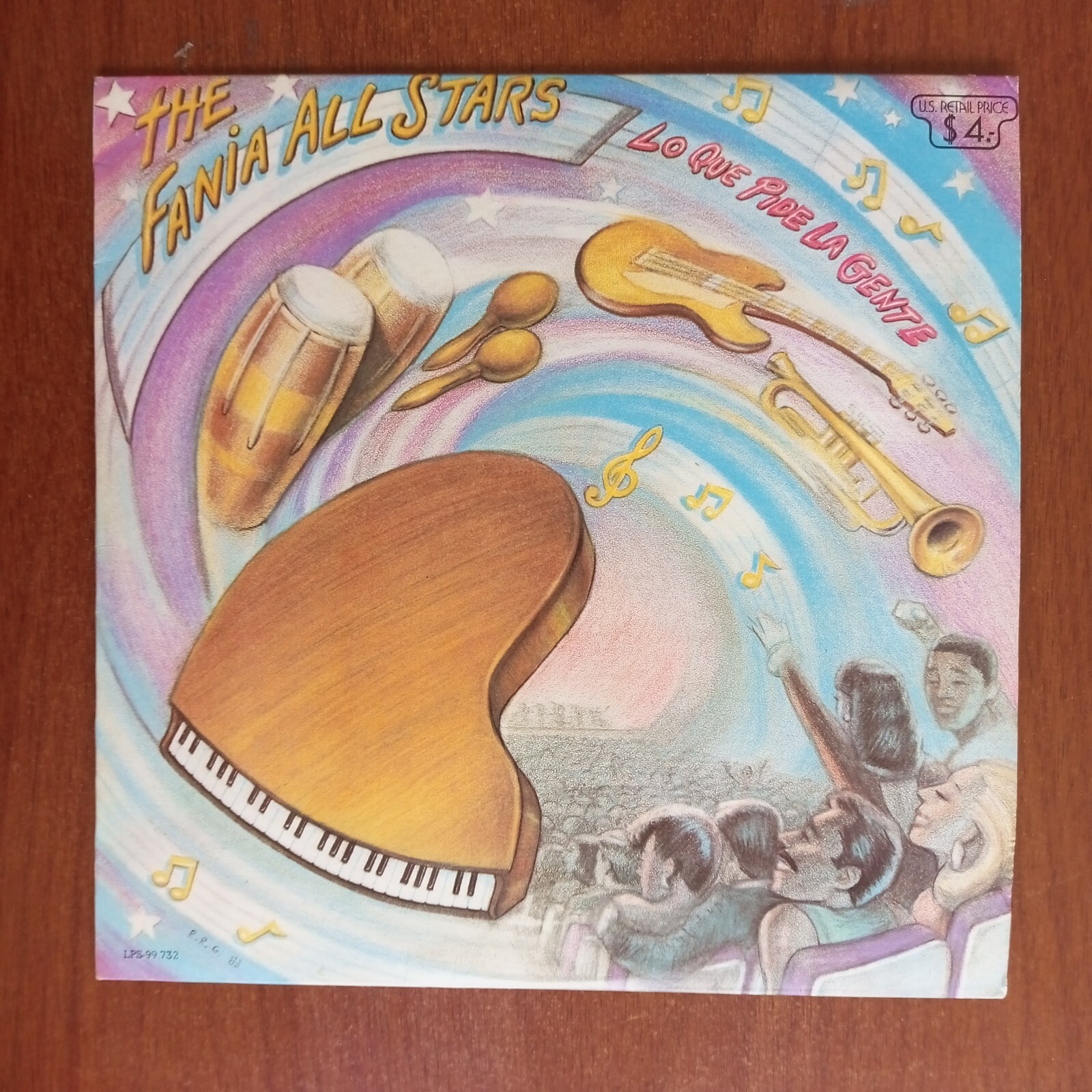 Fania All Stars – Lo Que Pide La Gente [1984] Vinyl LP Latin Salsa ...