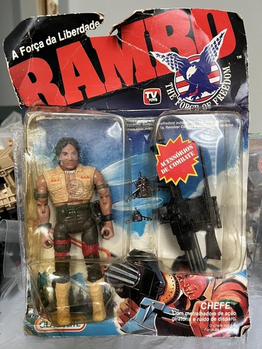 Glasslite Brazil Rambo Chief Mint Rare With Cardback Complete Not Jocsa ...