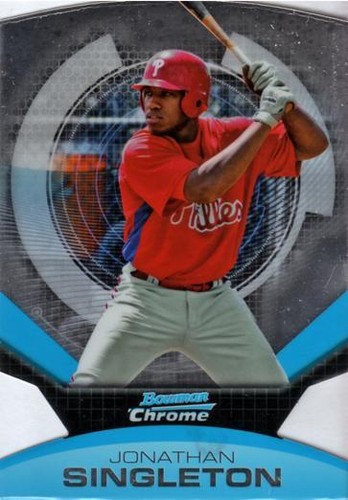 2011 Bowman Chrome Futures Diecut #12 Jonathan Singleton | eBay