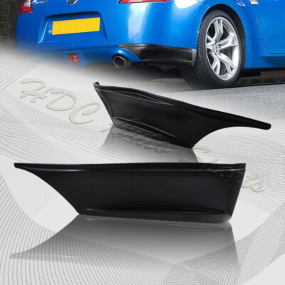 For 2009-2019 Nissan 370Z Rear Bumper Lip Aprons Spat SS-Style ...