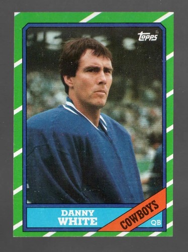 1986 Topps Danny White Dallas Cowboys #125 Near Mint or Better | eBay